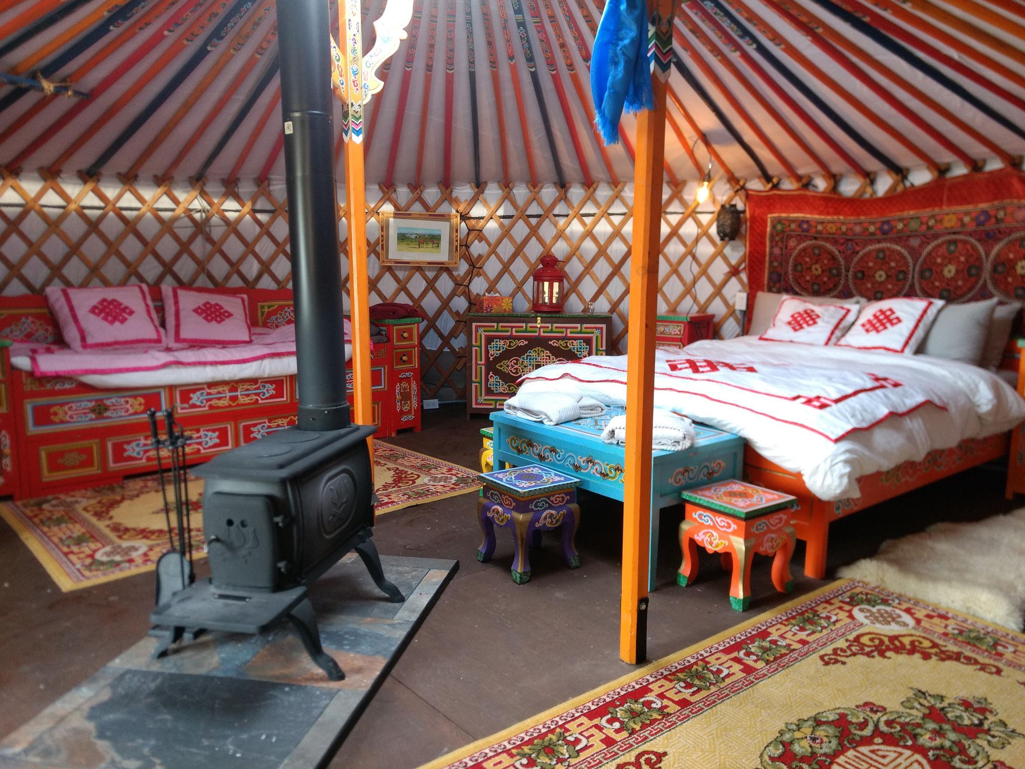 Inside a Yurt | Groovy Yurts